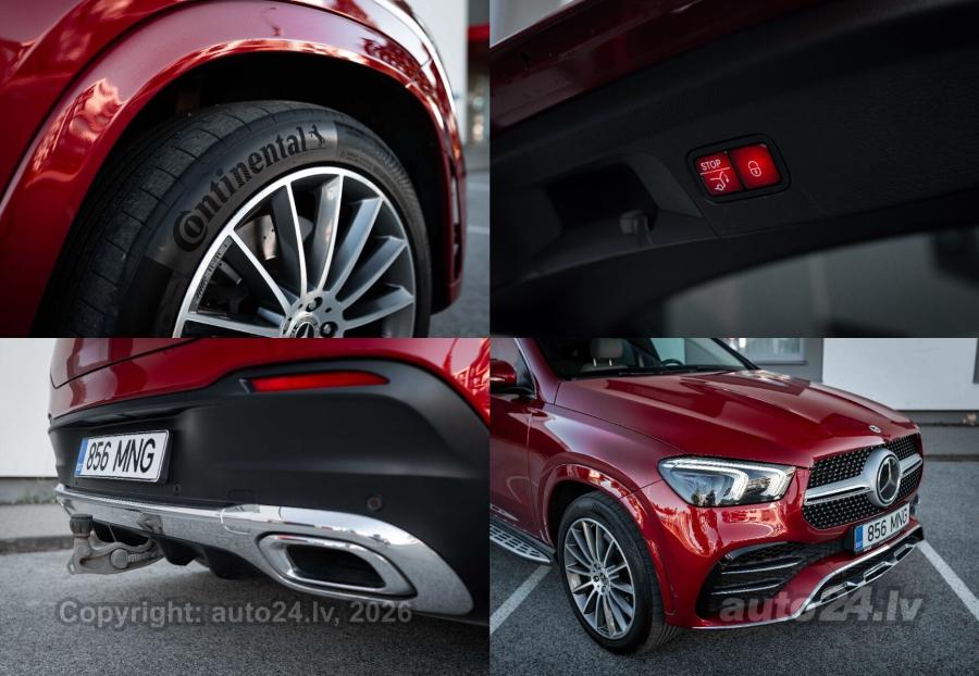 Sarkans Mercedes-Benz GLE-Class 2021 Tallina, ar dzinēja tilpumu 2.90 L un nobraukumu 86 tūkst. km par 69000 €, foto 16 vietnē AUTOMOTO.COM.LV