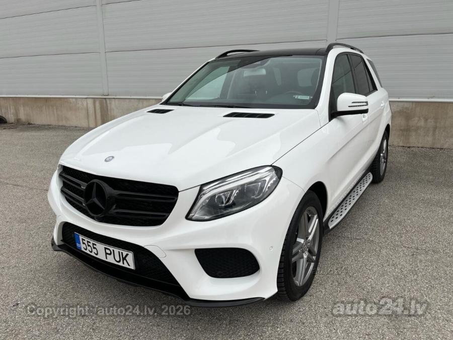 White Mercedes-Benz GLE-Class 2017 in Tartu, with an engine capacity of 3.00 L and mileage of 200 thousand km for 26300 €, photo 10 on AUTOMOTO.COM.LV