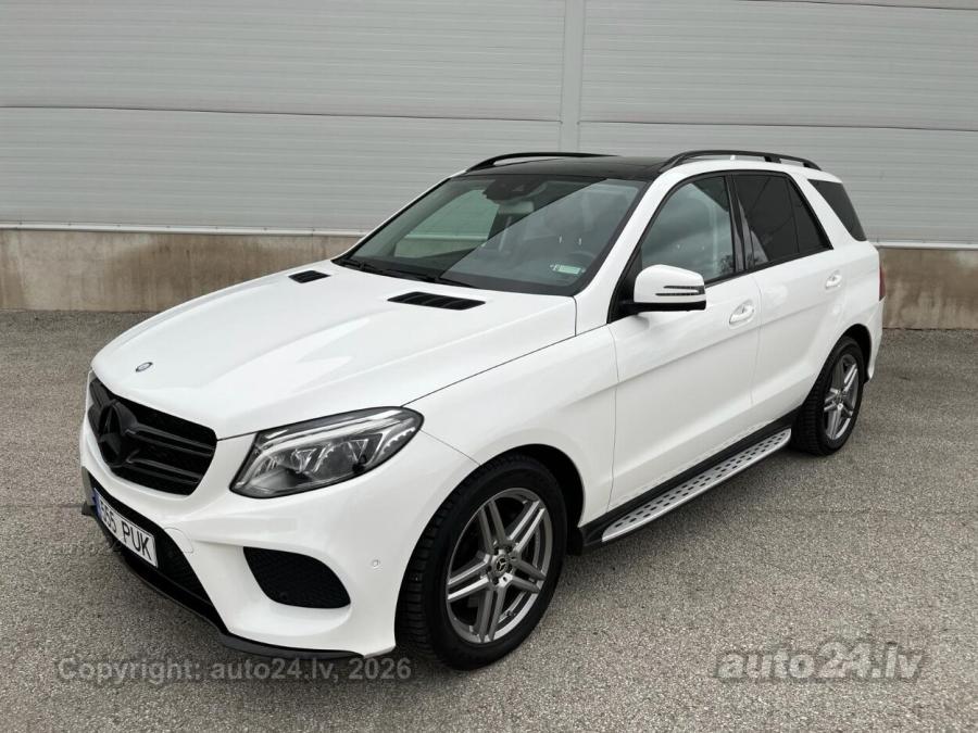 White Mercedes-Benz GLE-Class 2017 in Tartu, with an engine capacity of 3.00 L and mileage of 200 thousand km for 26300 €, photo 11 on AUTOMOTO.COM.LV