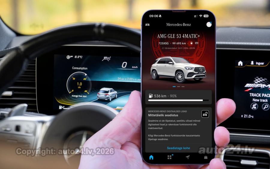 Balts Mercedes-Benz GLE-Class 2020 Tartu, ar dzinēja tilpumu 3.00 L un nobraukumu 108 tūkst. km par 59000 €, foto 10 vietnē AUTOMOTO.COM.LV