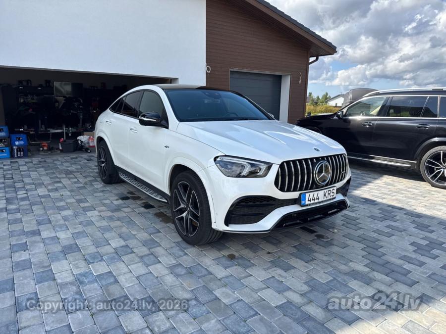 Balts Mercedes-Benz GLE-Class 2020 Tallina, ar dzinēja tilpumu 3.00 L un nobraukumu 61 tūkst. km par 85000 €, foto 1 vietnē AUTOMOTO.COM.LV