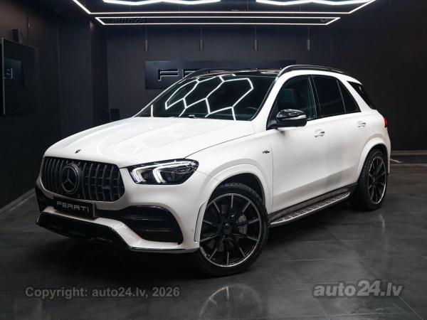 Balts Mercedes-Benz GLE-Class 2023 Tallina, ar dzinēja tilpumu 3.00 L un nobraukumu 53 tūkst. km par 109900 €, foto 1 vietnē AUTOMOTO.COM.LV