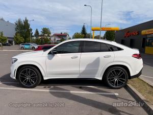 White Mercedes-Benz GLE-Class 2023 in Tallinn, with an engine capacity of 2.90 L and mileage of 8 thousand km for 105900 €, photo 4 on AUTOMOTO.COM.LV