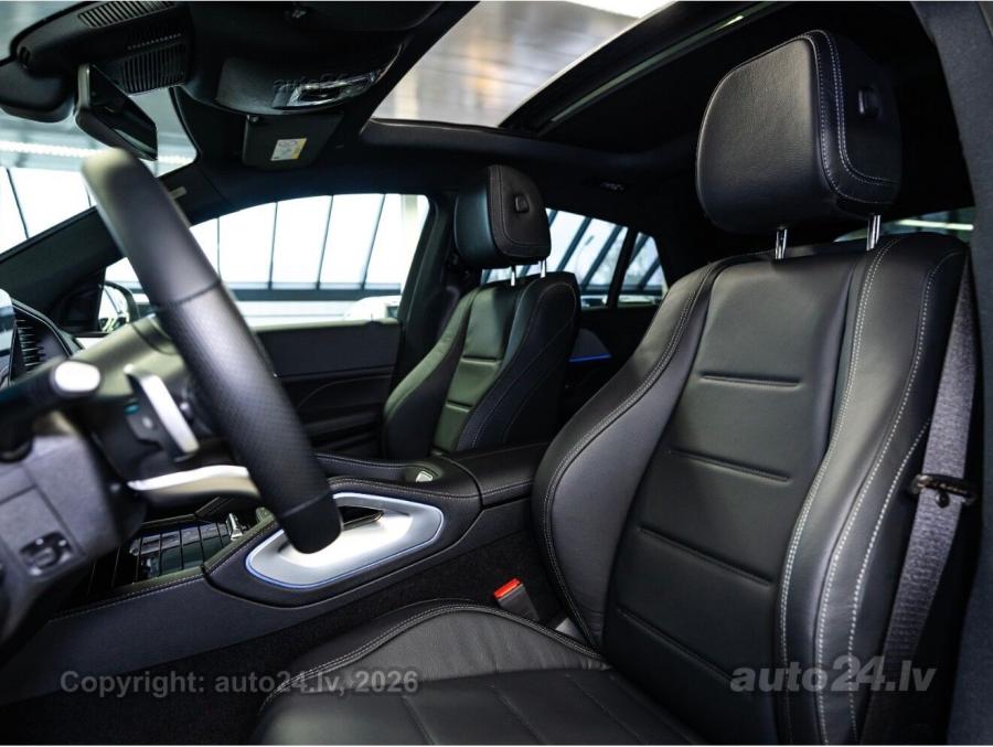White Mercedes-Benz GLE-Class 2023 in Tallinn, with an engine capacity of 2.90 L and mileage of 8 thousand km for 105900 €, photo 6 on AUTOMOTO.COM.LV