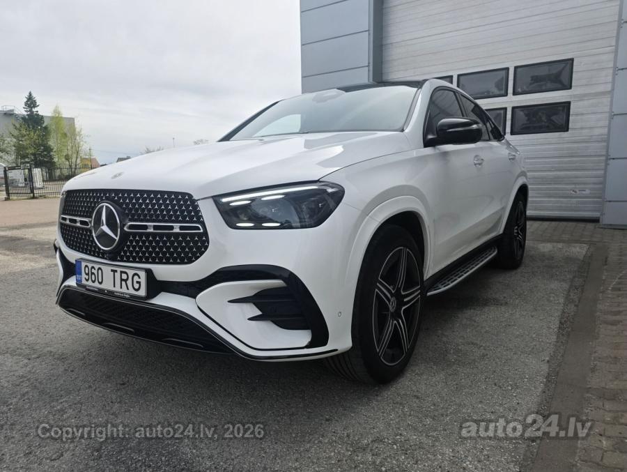 White Mercedes-Benz GLE-Class 2023 in Parnu, with an engine capacity of 2.00 L and mileage of 64 thousand km for 84900 €, photo 1 on AUTOMOTO.COM.LV