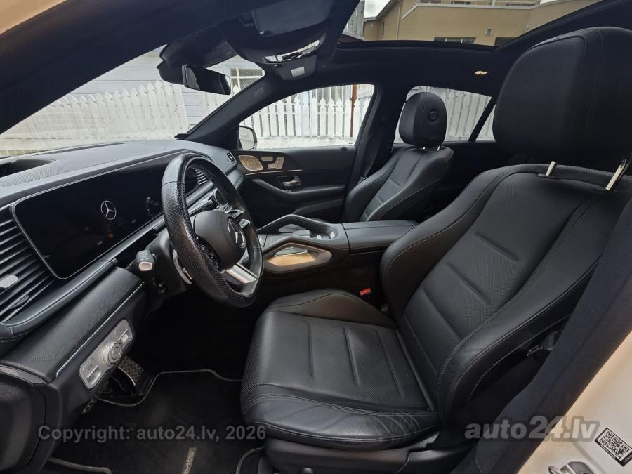 White Mercedes-Benz GLE-Class 2023 in Parnu, with an engine capacity of 2.00 L and mileage of 64 thousand km for 84900 €, photo 18 on AUTOMOTO.COM.LV