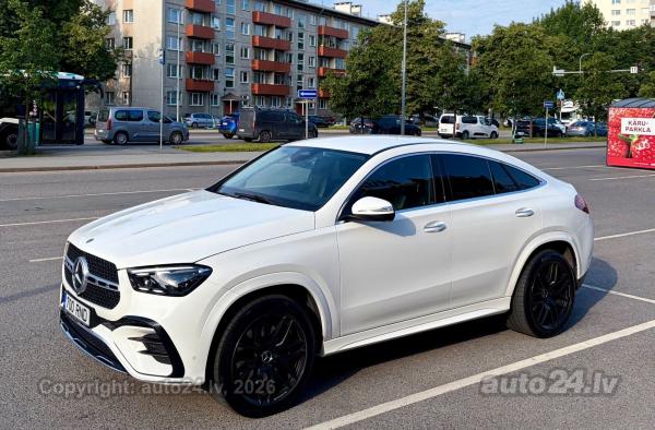 White Mercedes-Benz GLE-Class 2024 in Tallinn, with an engine capacity of 2.00 L and mileage of 38 thousand km for 83990 €, photo 1 on AUTOMOTO.COM.LV