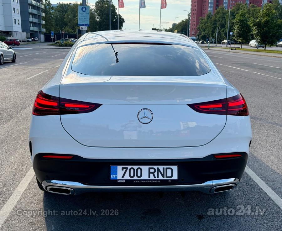 White Mercedes-Benz GLE-Class 2024 in Tallinn, with an engine capacity of 2.00 L and mileage of 38 thousand km for 83990 €, photo 6 on AUTOMOTO.COM.LV