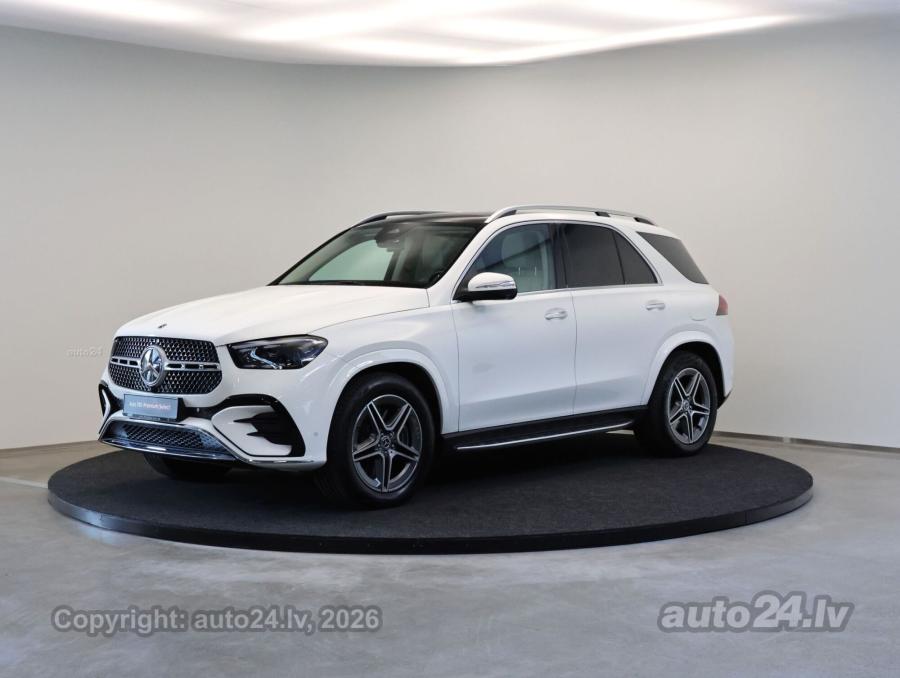 Balts Mercedes-Benz GLE-Class 2024 Tallina, ar dzinēja tilpumu 1.99 L un nobraukumu 13 tūkst. km par 79900 €, foto 1 vietnē AUTOMOTO.COM.LV