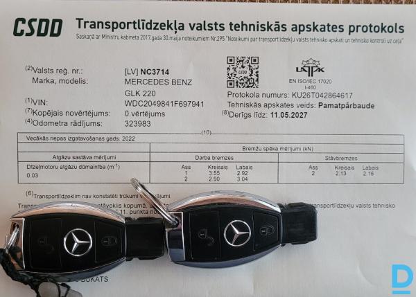 Balts Mercedes-Benz glk-200 2011 Kuldīga, ar dzinēja tilpumu 2.20 L un nobraukumu 324 tūkst. km par 6900 €, foto 9 vietnē AUTOMOTO.COM.LV