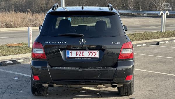 Black Mercedes-Benz GLK 220 2010 in Kaunas, with an engine capacity of 2.10 L and mileage of 170 thousand km for 9999 €, photo 5 on AUTOMOTO.COM.LV