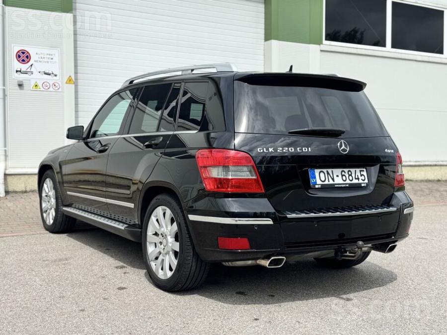 Melns Mercedes-Benz GLK 220 2011 Tukums, ar dzinēja tilpumu 2.20 L un nobraukumu 264 tūkst. km par 9790 €, foto 3 vietnē AUTOMOTO.COM.LV