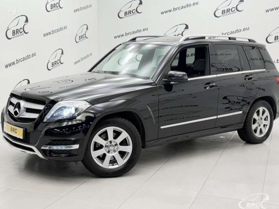 Black Mercedes-Benz GLK 220 2012 in Vilnius, with an engine capacity of 2.14 L and mileage of 303 thousand km for 7500 €, photo 1 on AUTOMOTO.COM.LV