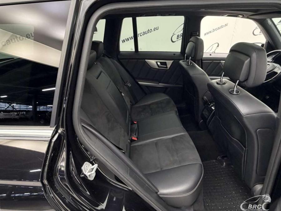 Black Mercedes-Benz GLK 220 2012 in Vilnius, with an engine capacity of 2.14 L and mileage of 303 thousand km for 7500 €, photo 12 on AUTOMOTO.COM.LV