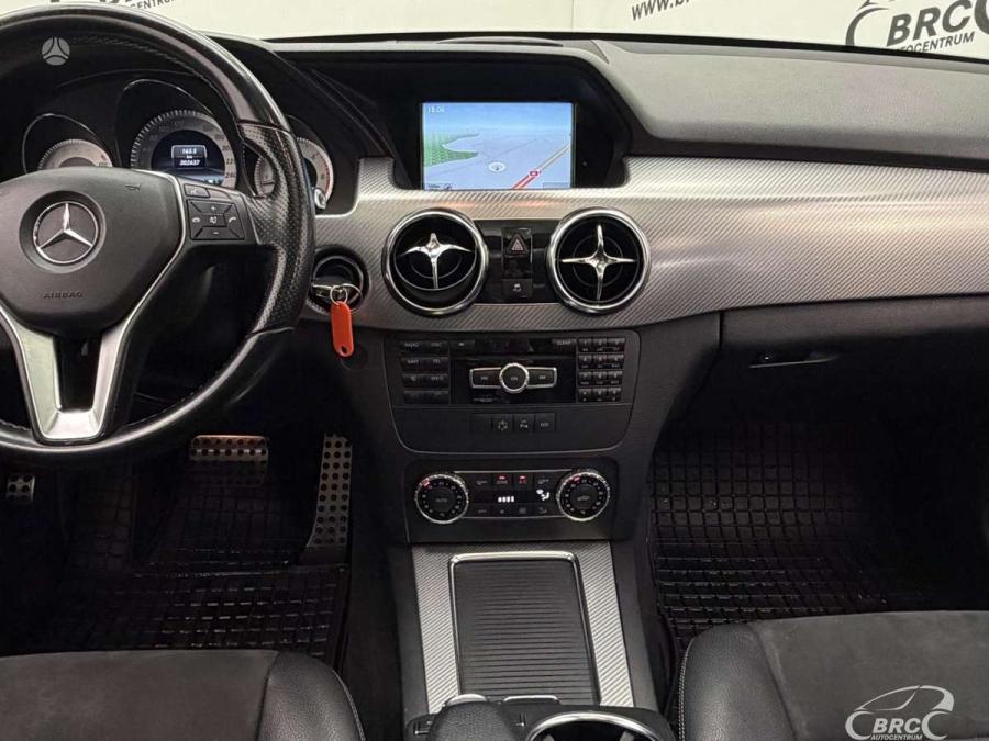 Black Mercedes-Benz GLK 220 2012 in Vilnius, with an engine capacity of 2.14 L and mileage of 303 thousand km for 7500 €, photo 16 on AUTOMOTO.COM.LV