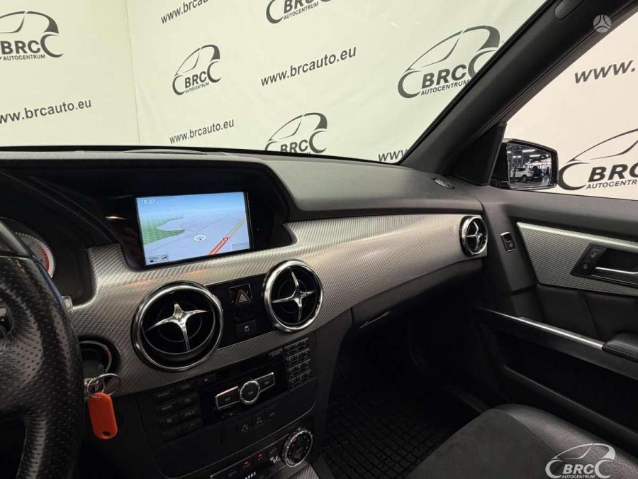 Black Mercedes-Benz GLK 220 2012 in Vilnius, with an engine capacity of 2.14 L and mileage of 303 thousand km for 7500 €, photo 28 on AUTOMOTO.COM.LV