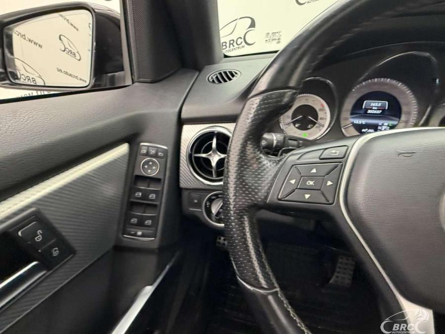 Black Mercedes-Benz GLK 220 2012 in Vilnius, with an engine capacity of 2.14 L and mileage of 303 thousand km for 7500 €, photo 31 on AUTOMOTO.COM.LV