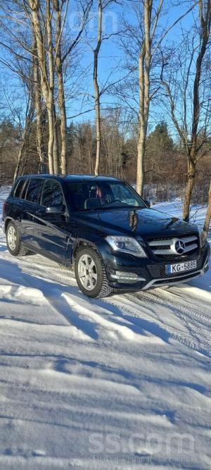 Black Mercedes-Benz GLK 220 2013 in Riga, with an engine capacity of 2.20 L and mileage of 178 thousand km for 14750 €, photo  on AUTOMOTO.COM.LV