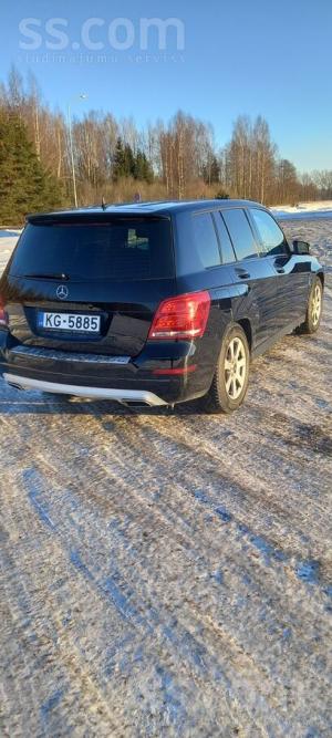 Black Mercedes-Benz GLK 220 2013 in Riga, with an engine capacity of 2.20 L and mileage of 178 thousand km for 14750 €, photo 7 on AUTOMOTO.COM.LV