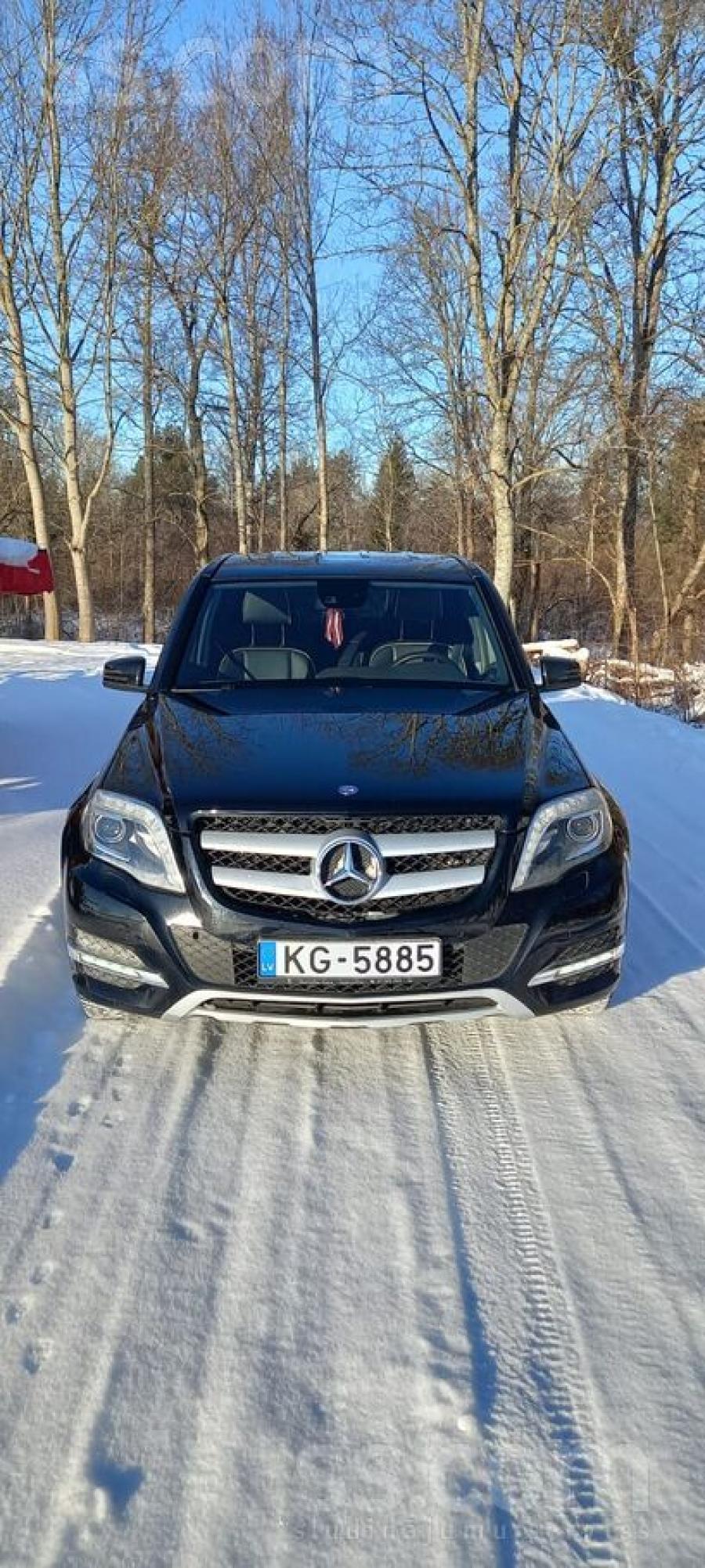 Black Mercedes-Benz GLK 220 2013 in Riga, with an engine capacity of 2.20 L and mileage of 178 thousand km for 14750 €, photo 2 on AUTOMOTO.COM.LV