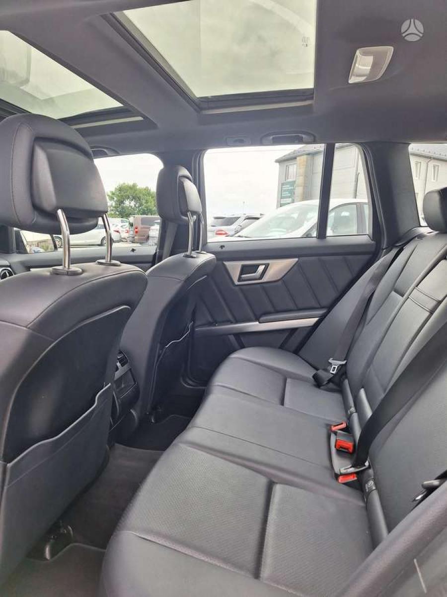 Black Mercedes-Benz GLK 220 2013 in Taurage, with an engine capacity of 2.14 L and mileage of 194 thousand km for 8700 €, photo 16 on AUTOMOTO.COM.LV