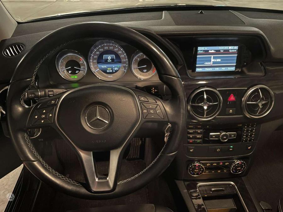 Melns Mercedes-Benz GLK 220 2014 Viļņa, ar dzinēja tilpumu 2.14 L un nobraukumu 289 tūkst. km par 10700 €, foto 11 vietnē AUTOMOTO.COM.LV