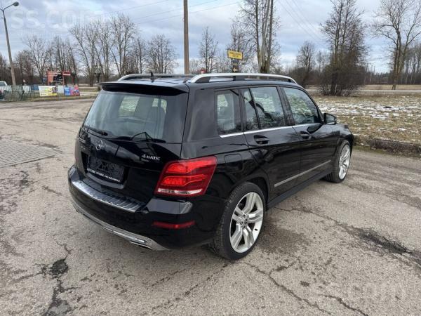 Black Mercedes-Benz GLK 220 2014 in Ogre, with an engine capacity of 2.20 L and mileage of 227 thousand km for 10999 €, photo 8 on AUTOMOTO.COM.LV