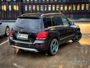Black Mercedes-Benz GLK 220 2014 in Riga, with an engine capacity of 2.20 L and mileage of 0 thousand km for 8750 €, photo 6 on AUTOMOTO.COM.LV
