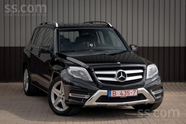 Black Mercedes-Benz GLK 220 2014 in Talsi, with an engine capacity of 2.20 L and mileage of 265 thousand km for 11950 €, photo 1 on AUTOMOTO.COM.LV
