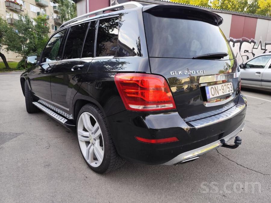 Melns Mercedes-Benz GLK 220 2014 Rīga, ar dzinēja tilpumu 2.20 L un nobraukumu 276 tūkst. km par 11900 €, foto 8 vietnē AUTOMOTO.COM.LV