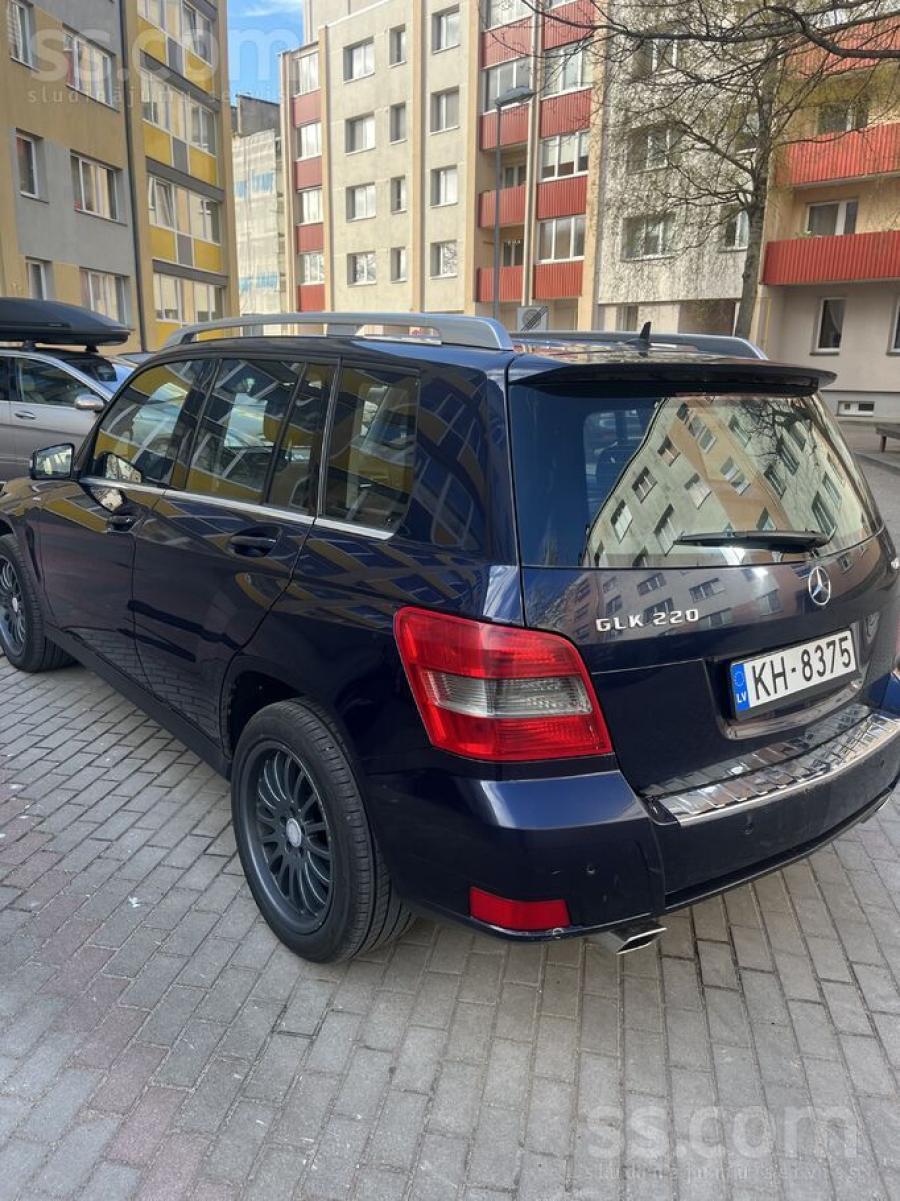 Zils Mercedes-Benz GLK 220 2011 Liepāja, ar dzinēja tilpumu 2.20 L un nobraukumu 293 tūkst. km par 7900 €, foto 5 vietnē AUTOMOTO.COM.LV