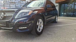 Blue Mercedes-Benz GLK 220 2013 in Kaunas, with an engine capacity of 2.14 L and mileage of 159 thousand km for 11850 €, photo 4 on AUTOMOTO.COM.LV