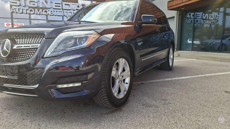 Blue Mercedes-Benz GLK 220 2013 in Kaunas, with an engine capacity of 2.14 L and mileage of 159 thousand km for 11850 €, photo 4 on AUTOMOTO.COM.LV