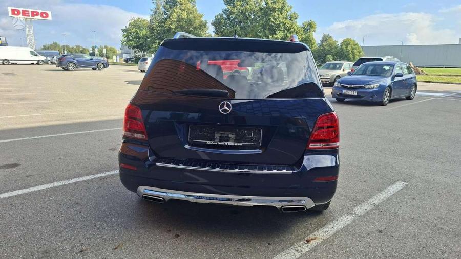 Blue Mercedes-Benz GLK 220 2013 in Kaunas, with an engine capacity of 2.14 L and mileage of 159 thousand km for 11850 €, photo 11 on AUTOMOTO.COM.LV
