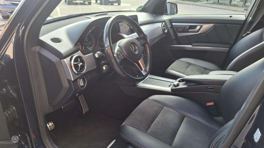 Blue Mercedes-Benz GLK 220 2013 in Kaunas, with an engine capacity of 2.14 L and mileage of 159 thousand km for 11850 €, photo 16 on AUTOMOTO.COM.LV