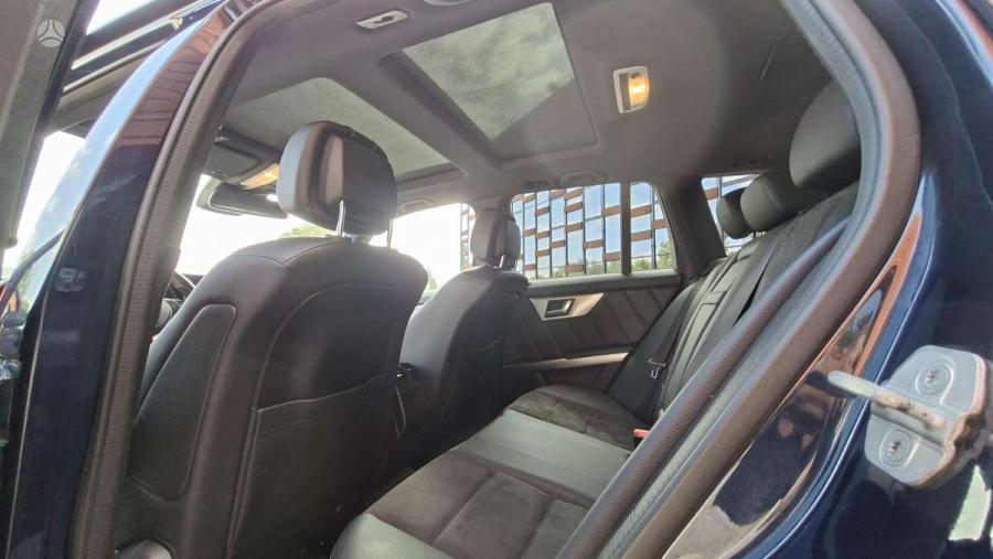 Blue Mercedes-Benz GLK 220 2013 in Kaunas, with an engine capacity of 2.14 L and mileage of 159 thousand km for 11850 €, photo 19 on AUTOMOTO.COM.LV
