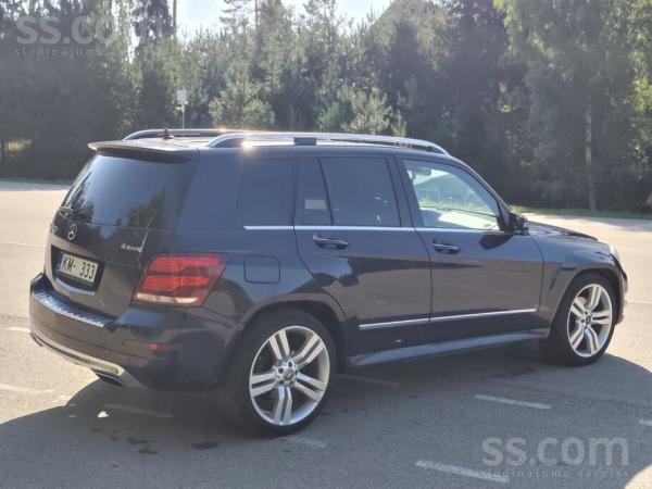 Blue Mercedes-Benz GLK 220 2014 in Madona, with an engine capacity of 2.20 L and mileage of 211 thousand km for 11750 €, photo 5 on AUTOMOTO.COM.LV