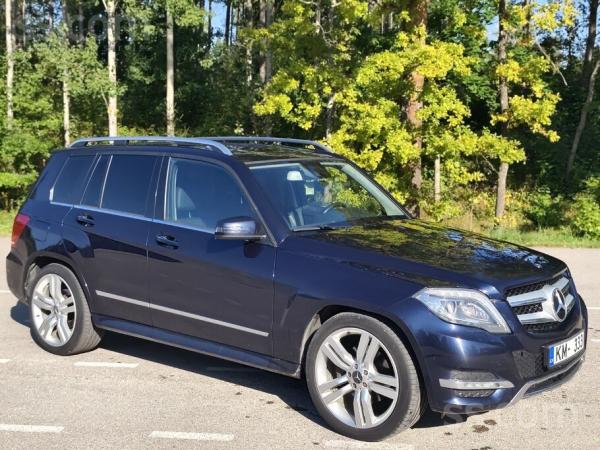 Blue Mercedes-Benz GLK 220 2014 in Madona, with an engine capacity of 2.20 L and mileage of 211 thousand km for 11750 €, photo 7 on AUTOMOTO.COM.LV