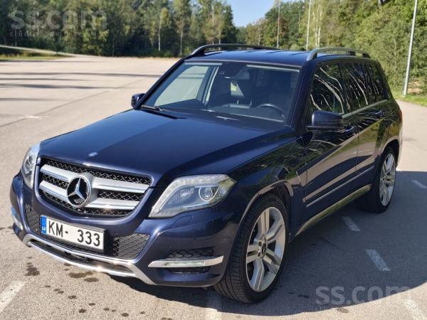 Blue Mercedes-Benz GLK 220 2014 in Madona, with an engine capacity of 2.20 L and mileage of 211 thousand km for 11750 €, photo 9 on AUTOMOTO.COM.LV