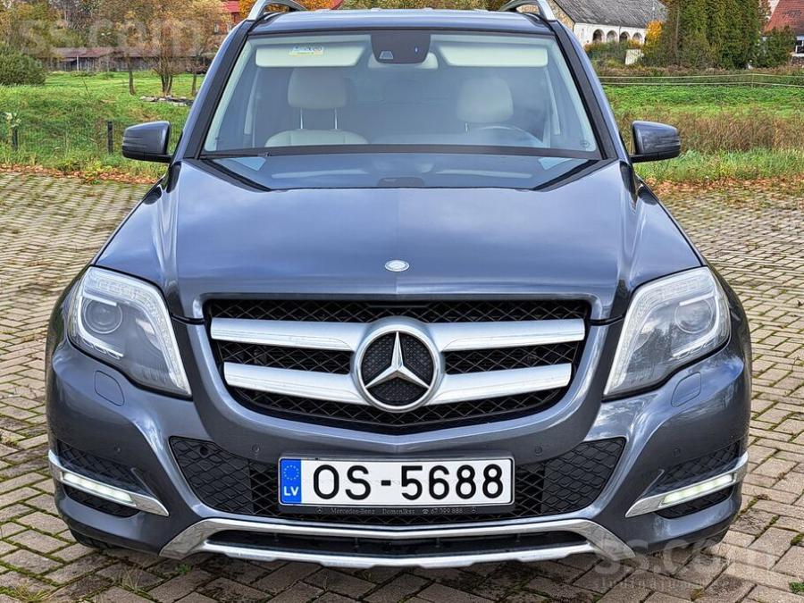 Blue Mercedes-Benz GLK 220 2014 in Valmiera, with an engine capacity of 2.10 L and mileage of 275 thousand km for 8600 €, photo 9 on AUTOMOTO.COM.LV