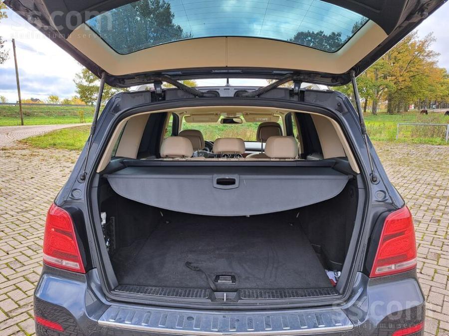 Blue Mercedes-Benz GLK 220 2014 in Valmiera, with an engine capacity of 2.10 L and mileage of 275 thousand km for 8600 €, photo 22 on AUTOMOTO.COM.LV