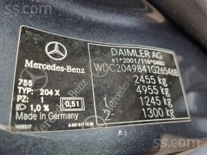 Blue Mercedes-Benz GLK 220 2014 in Valmiera, with an engine capacity of 2.10 L and mileage of 275 thousand km for 8600 €, photo 24 on AUTOMOTO.COM.LV