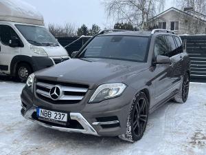 Brown Mercedes-Benz GLK 220 2013 in Vilnius, with an engine capacity of 2.14 L and mileage of 287 thousand km for 11700 €, photo  on AUTOMOTO.COM.LV