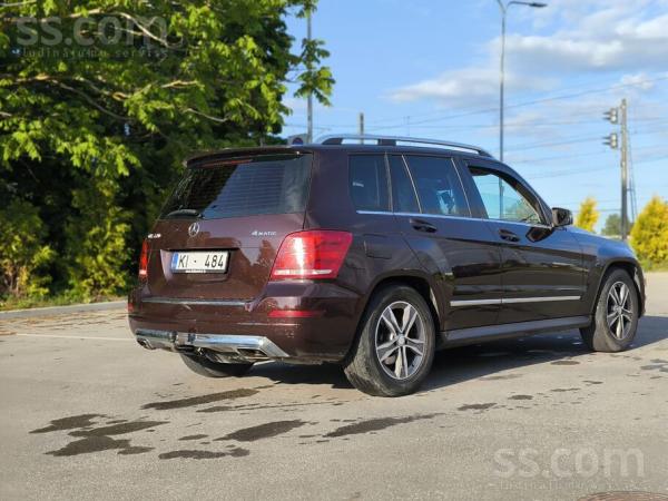 Brown Mercedes-Benz GLK 220 2013 in Riga, with an engine capacity of 2.20 L and mileage of 330 thousand km for 12950 €, photo 5 on AUTOMOTO.COM.LV