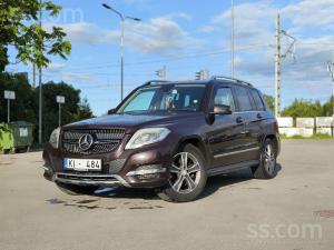 Brown Mercedes-Benz GLK 220 2013 in Riga, with an engine capacity of 2.20 L and mileage of 319 thousand km for 10900 €, photo  on AUTOMOTO.COM.LV