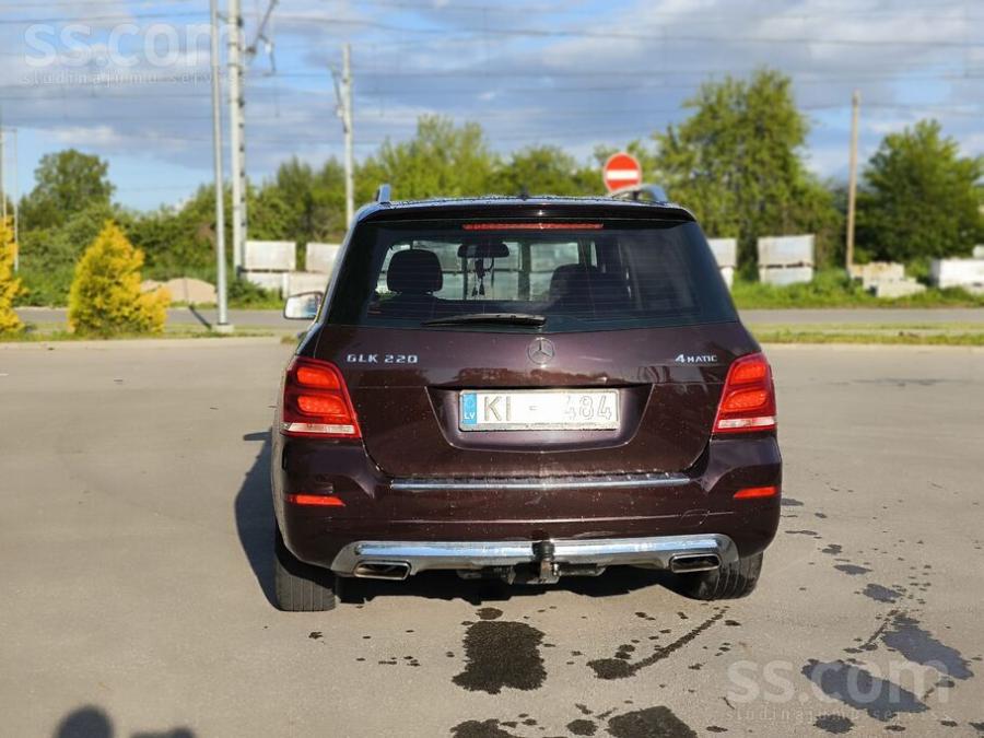 Brūns Mercedes-Benz GLK 220 2013 Rīga, ar dzinēja tilpumu 2.20 L un nobraukumu 319 tūkst. km par 10900 €, foto 7 vietnē AUTOMOTO.COM.LV