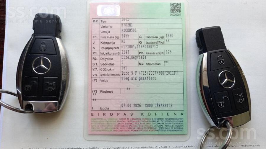 Серый Мерседес ГЛК 220 2013 в Айзкраукле, объемом двигателя 2.20 л и пробегом 267 тыс. км за 10100 €, фото 10 на AUTOMOTO.COM.LV