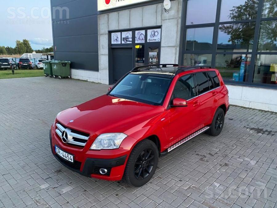Sarkans Mercedes-Benz GLK 220 2009 Cēsis, ar dzinēja tilpumu 2.20 L un nobraukumu 262 tūkst. km par 8999 €, foto 3 vietnē AUTOMOTO.COM.LV