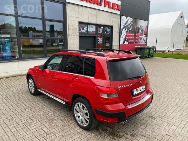 Sarkans Mercedes-Benz GLK 220 2009 Cēsis, ar dzinēja tilpumu 2.20 L un nobraukumu 262 tūkst. km par 8999 €, foto 8 vietnē AUTOMOTO.COM.LV