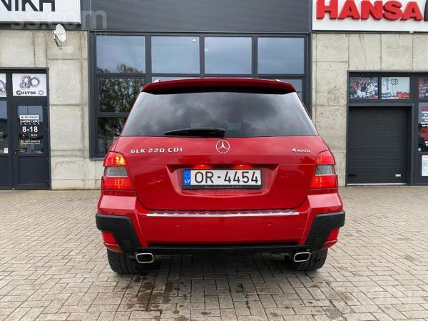 Sarkans Mercedes-Benz GLK 220 2009 Cēsis, ar dzinēja tilpumu 2.20 L un nobraukumu 262 tūkst. km par 8999 €, foto 11 vietnē AUTOMOTO.COM.LV